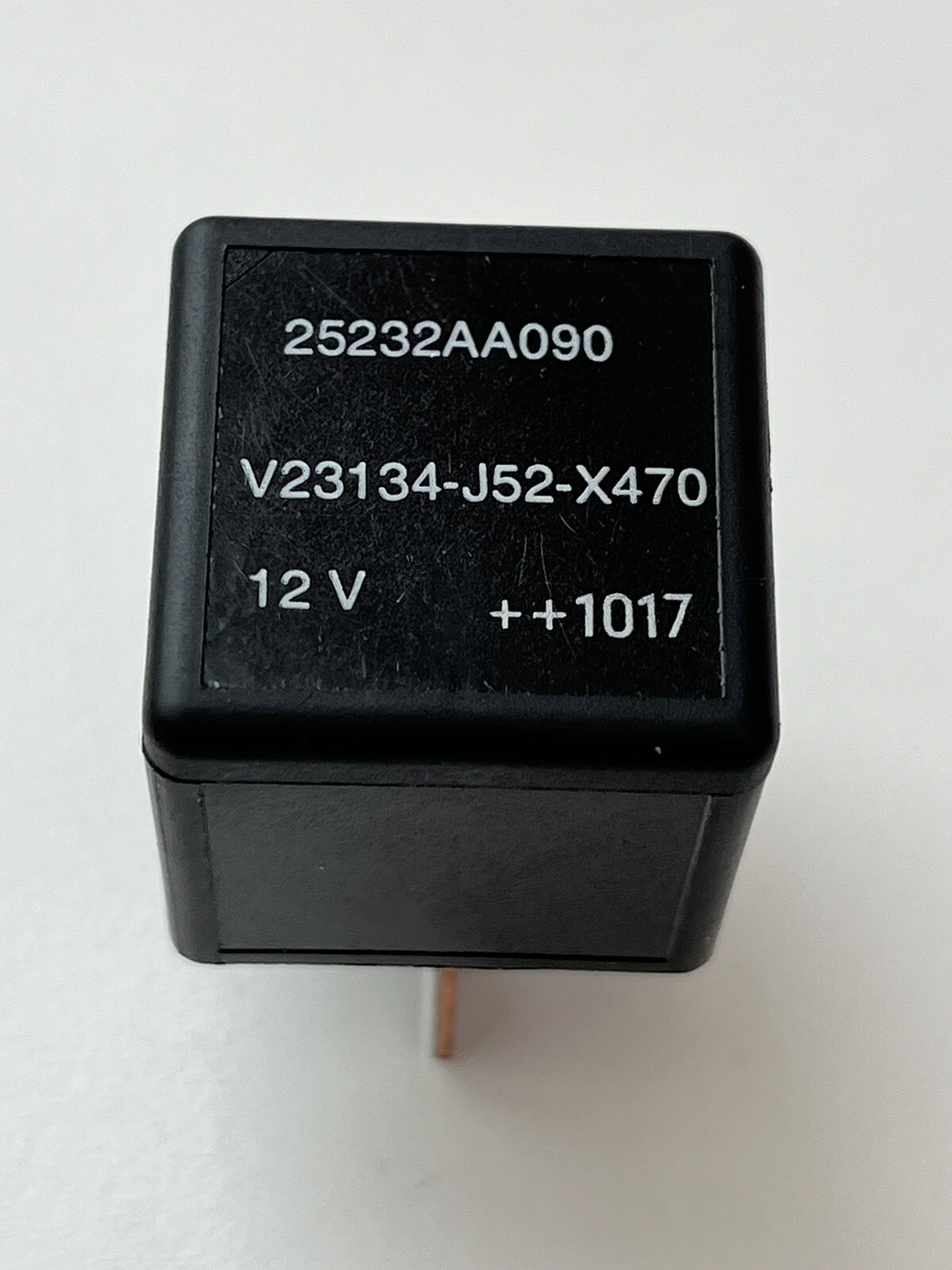 *GENUINE* TYCO 4 BLADE 12V RELAY BLACK 25232AA090 / V23134-J52-X470 | eBay