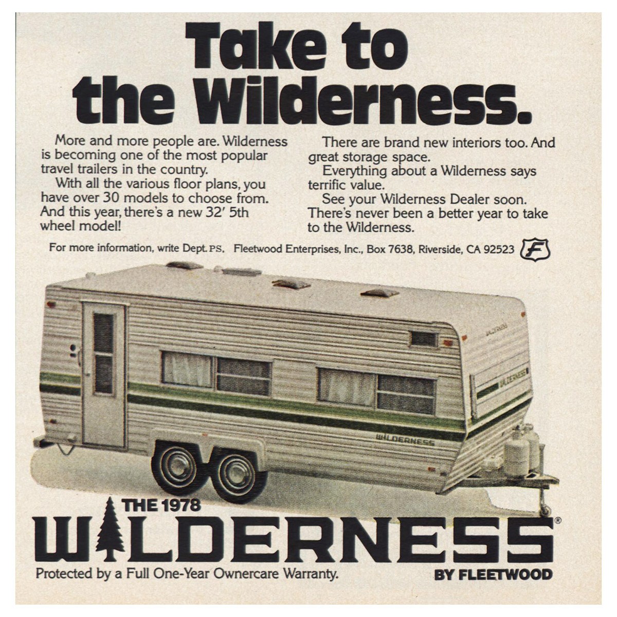 Wilderness Trailer Replacement Parts