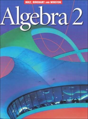Holt Algebra 2: Student Edition Algebra 2 2001 - Hardcover - ACCEPTABLE ...