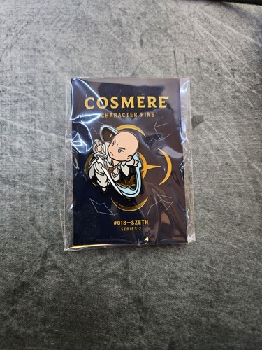 New COSMERE Dragonsteel SERIES 2 - #018-SZETH Character Pin sealed | eBay