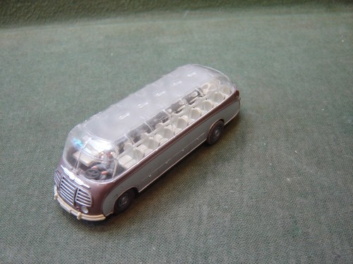 Wiking 73 Setra S8 Bus Panorama Coach in Brown & Metallic Silver Paint ...