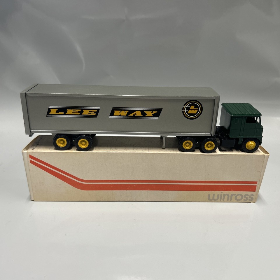 Winross Lee Way GREEN CAB. Diecast Semi Tractor Trailer Truck 1:64 | eBay