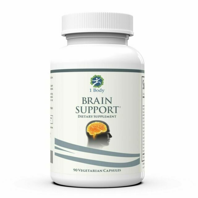 1 Body Brain Support Dietary Supplement 90 Vegetarian Capsules for sale ...