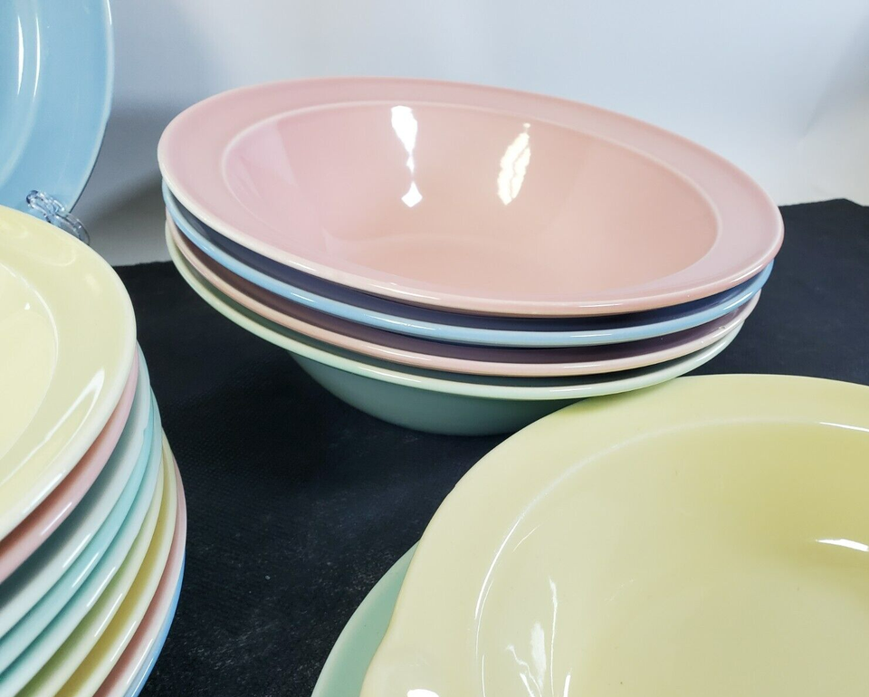 VTGE Taylor, Smith & T LuRay Pastels Dinnerware Plates, Bowls SOLD BY ...