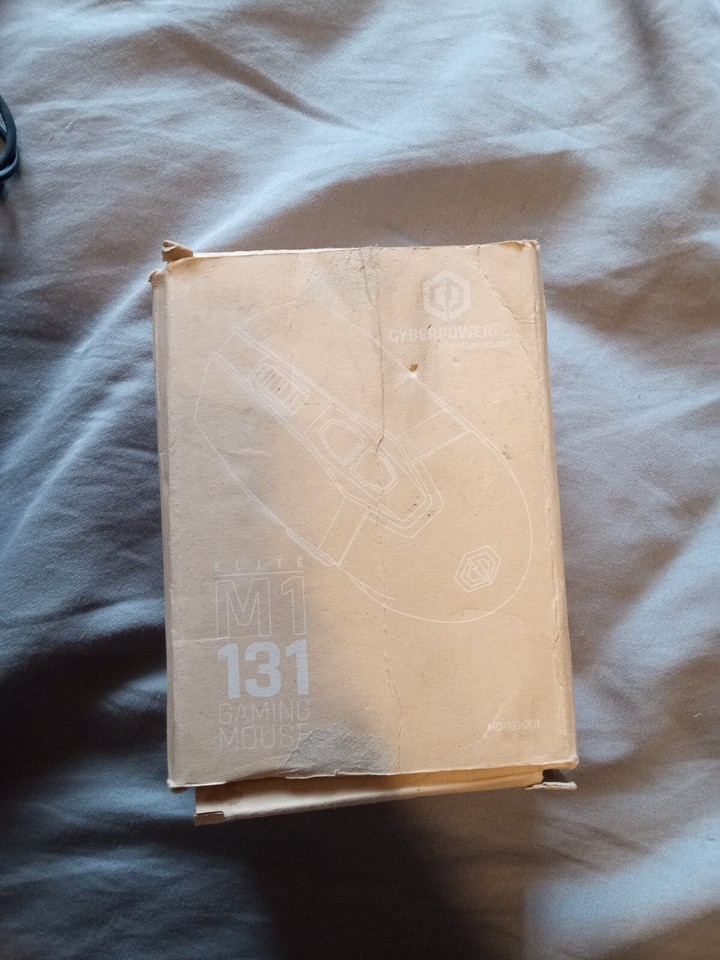 CyberPower PC Elite M1 131 Gaming Mouse Black Wired Optical LED ...