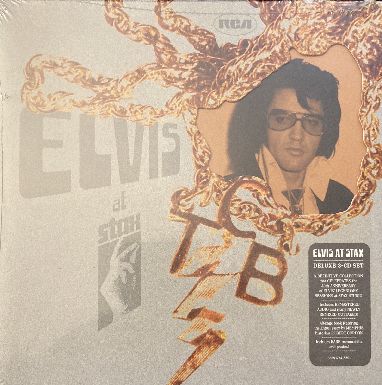 ELVIS AT STAX (ELVIS PRESLEY) DELUXE 3-CD SET ** BRAND NEW ** RARE OUT ...