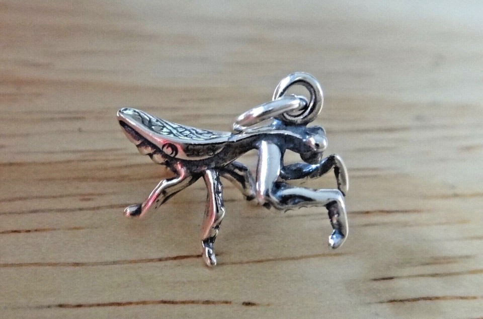 Sterling Silver 3D 10x16mm Praying Mantis Bug Insect Charm | eBay
