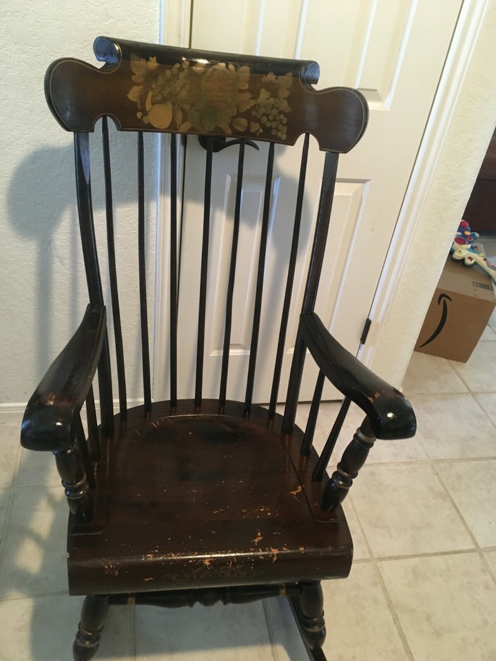 MId Century Ethan Allen Cape Cod Rocker / BARNSTABLE Rocking Chair | eBay