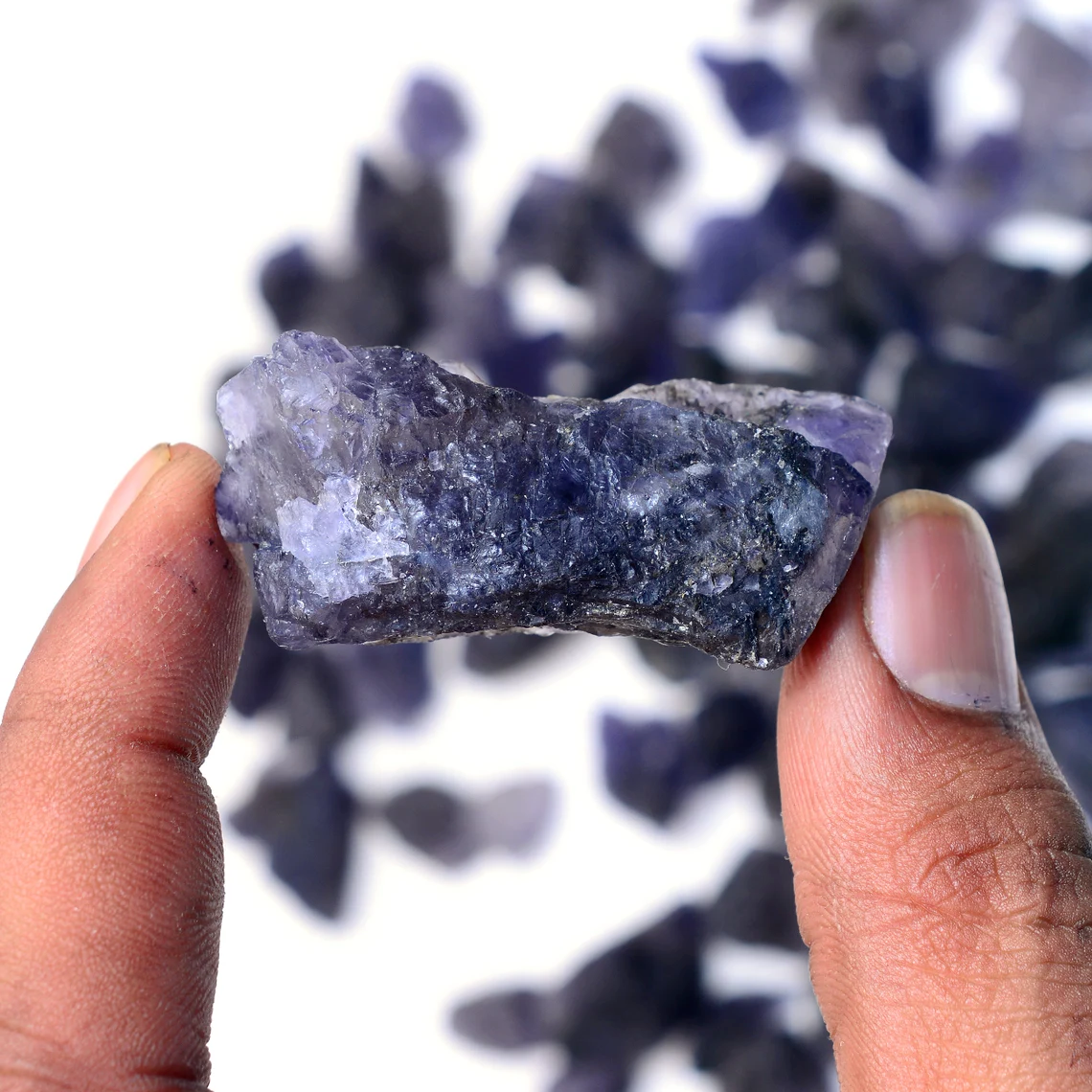 Natural Iolite Facet Grade Flawless Big Rough 20-30 MM~RAW IOLITE ...