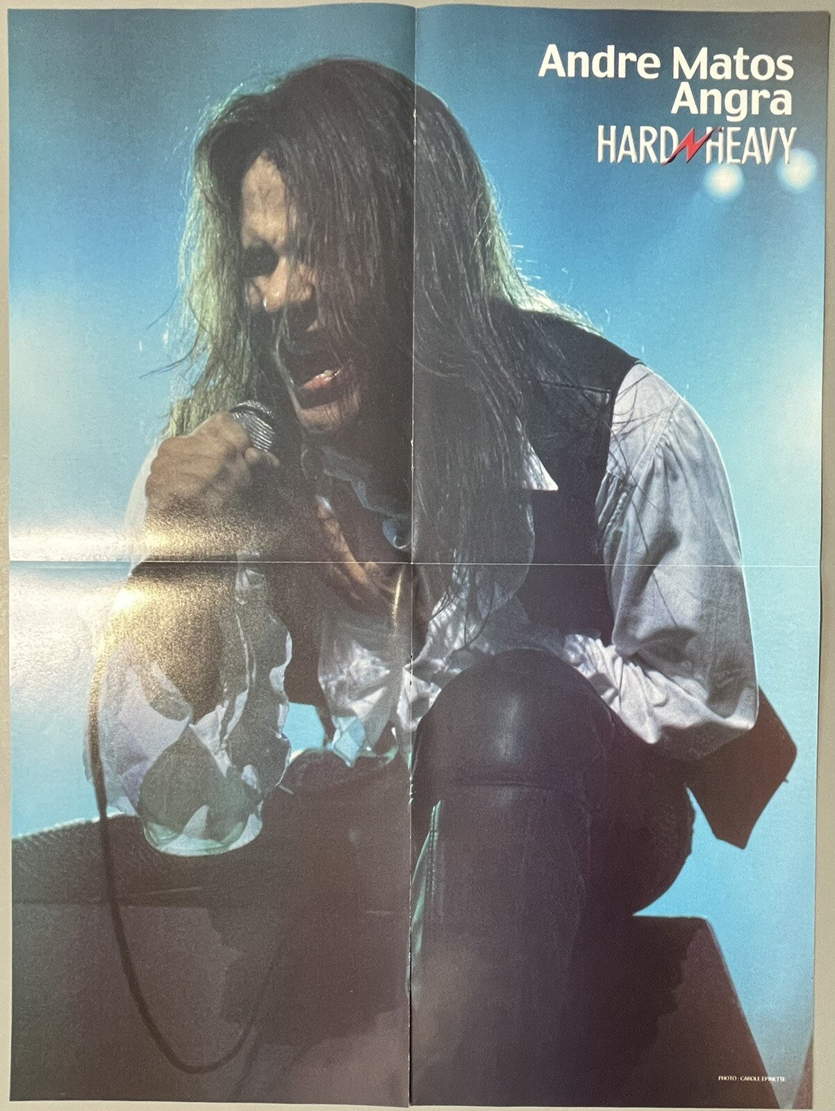 1999 - CENTERFOLD POSTER - DANI CRADLE OF FILTH - A.MATOS ANGRA - PAPER ...