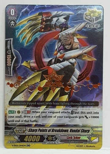 Vanguard Sharp Points of Breakdown, Vandal Sharp V-SS01/044EN RR (Hot ...