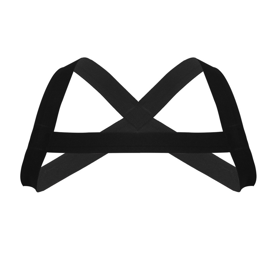 Men Elastic X-Shaped Chest Harness Strap Body Belt Strap Muscle Fancy ...