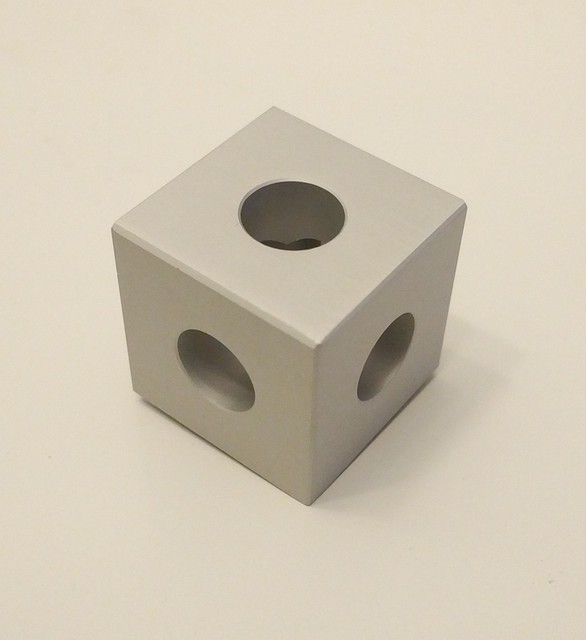 80/20 Inc Equivalent - Aluminum Square Tri Corner Connector 10 Series ...