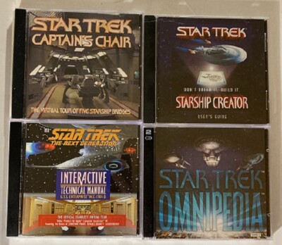 Star Trek 5-CD-ROM Collection Windows/Mac | eBay