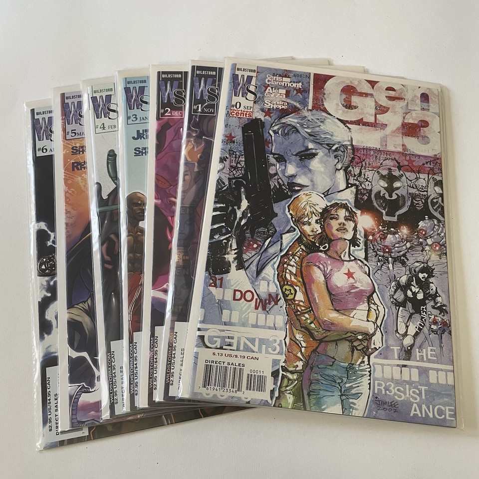 Gen 13 #0 1 2 3 4 5 6 Lot Near Mint Nm 2002 Wildstorm | eBay