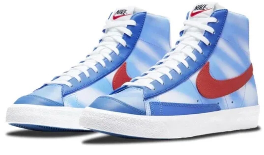 Nike Blazer Mid '77 Vntg New Jersey Nets Hardwood Classics MEN Sz 15 ...