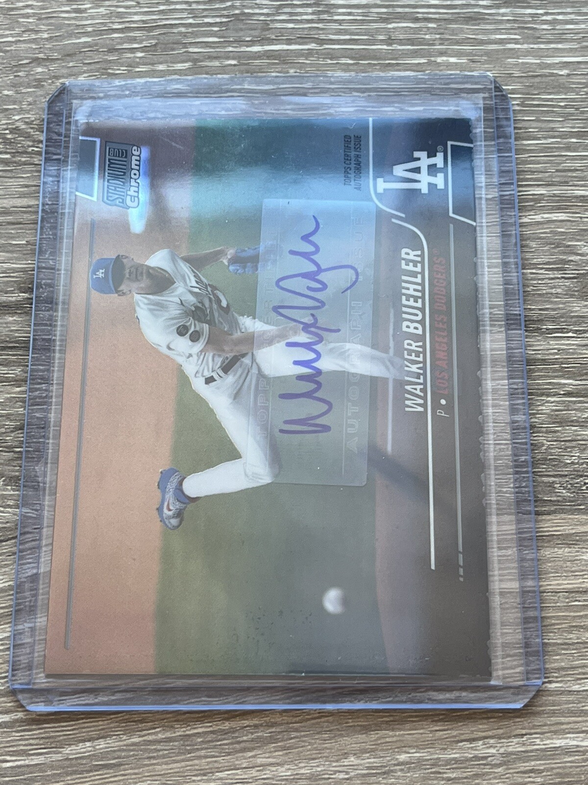 2022 Topps Stadium Club Chrome Walker Buehler Autograph Auto 9/25 | eBay