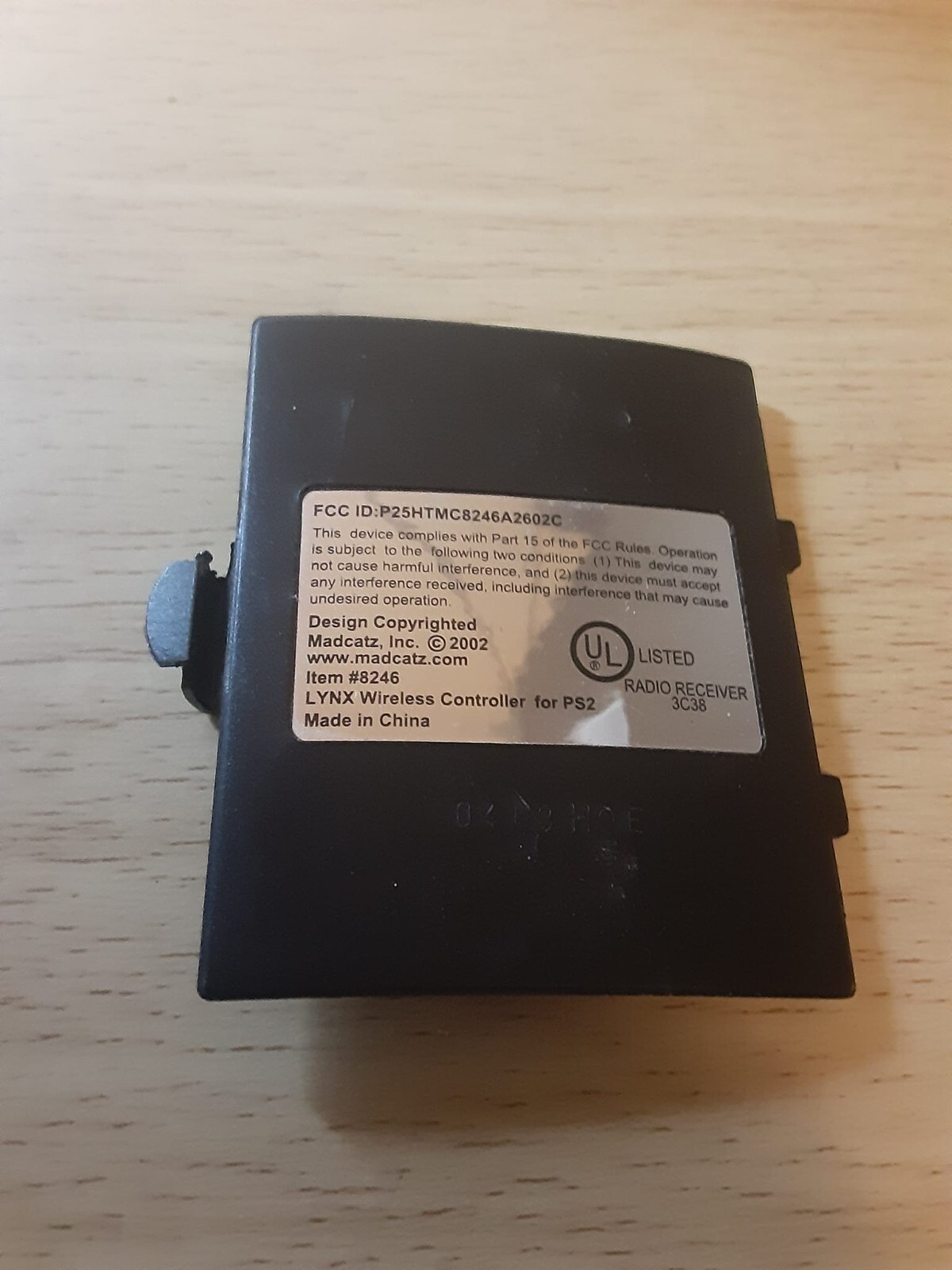 Mad Catz Wireless 900 Mhz Controller PS2 (8256) Battery Cover | eBay