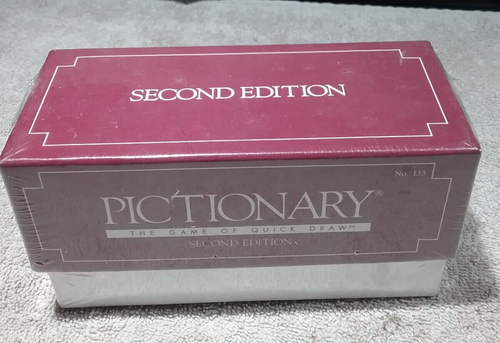 Pictionary Game Second Edition Card Set Box #133 Brand New Factory ...