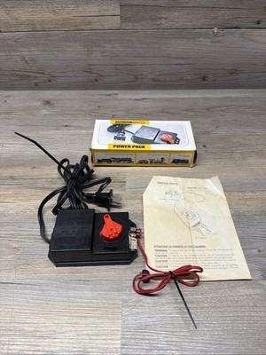 Bachmann HO N Scale Power Pack 44207 Model Train Transformer Controller ...