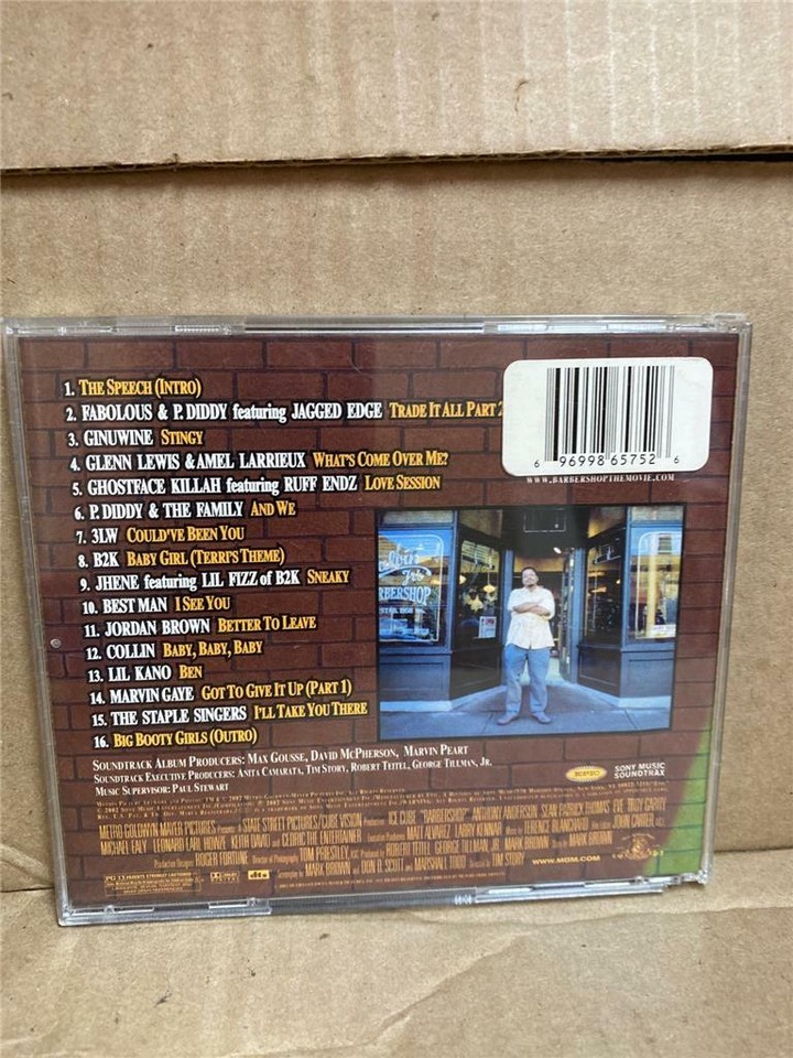 Barbershop by Original Soundtrack (CD, Aug-2002, Sony Music ...