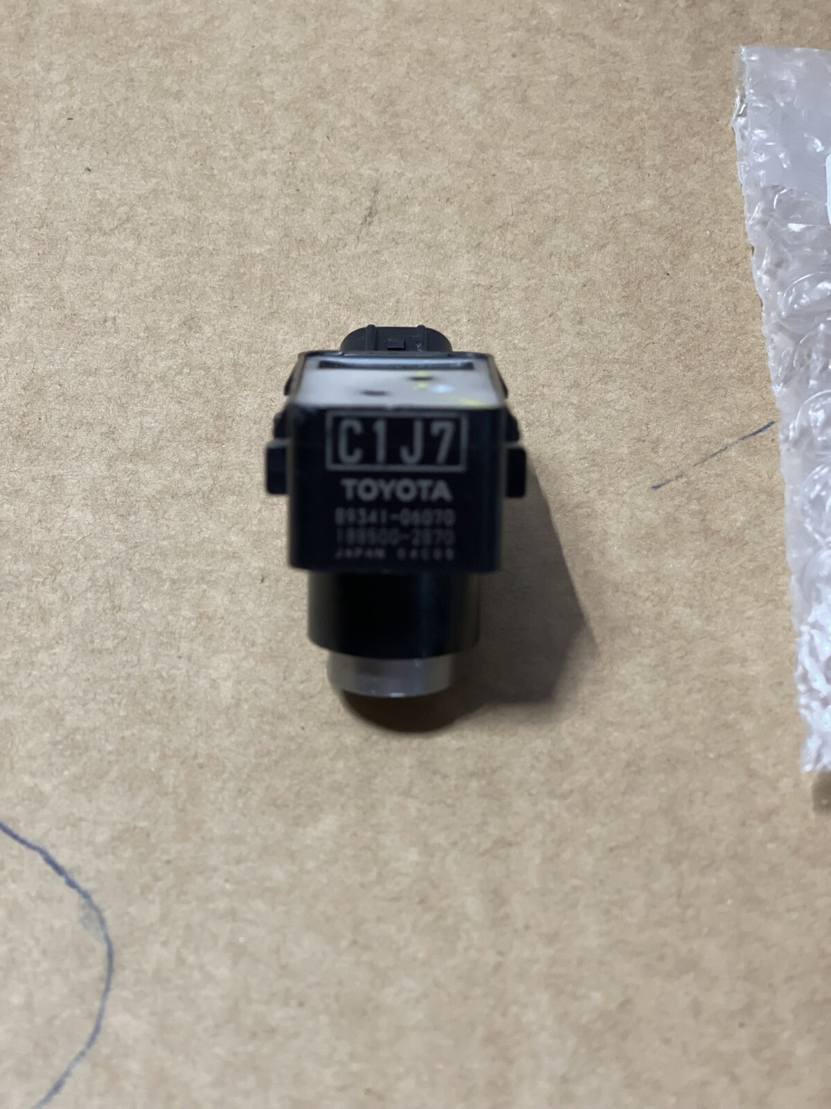 20-22 LEXUS RX450H FRONT BUMPER OUTER PARKING SENSOR USED PAINTED 89341 ...