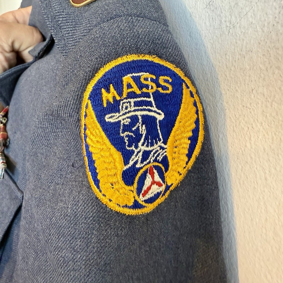 Vintage Civil Air Patrol Uniform CAP Dated 1950 Massachusetts | eBay