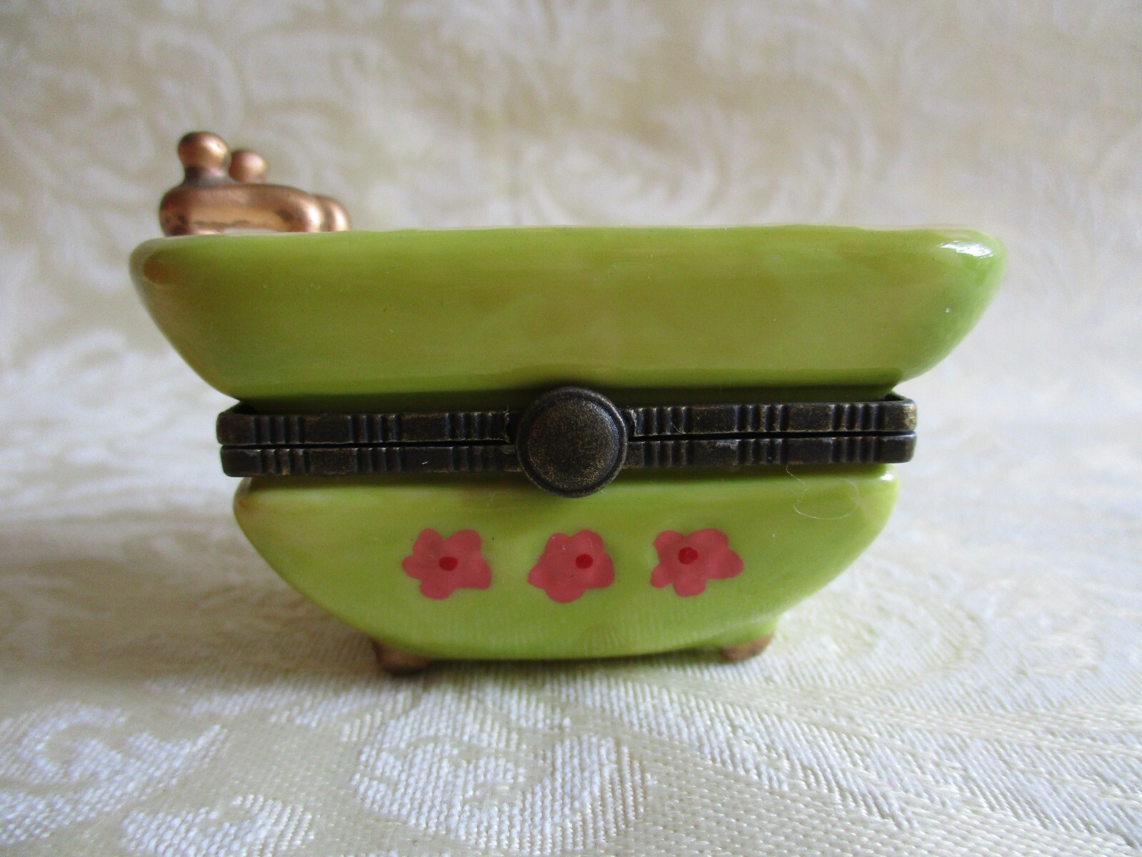 Porcelain Claw-Foot Style Bath Tub Hinged Trinket Box | eBay