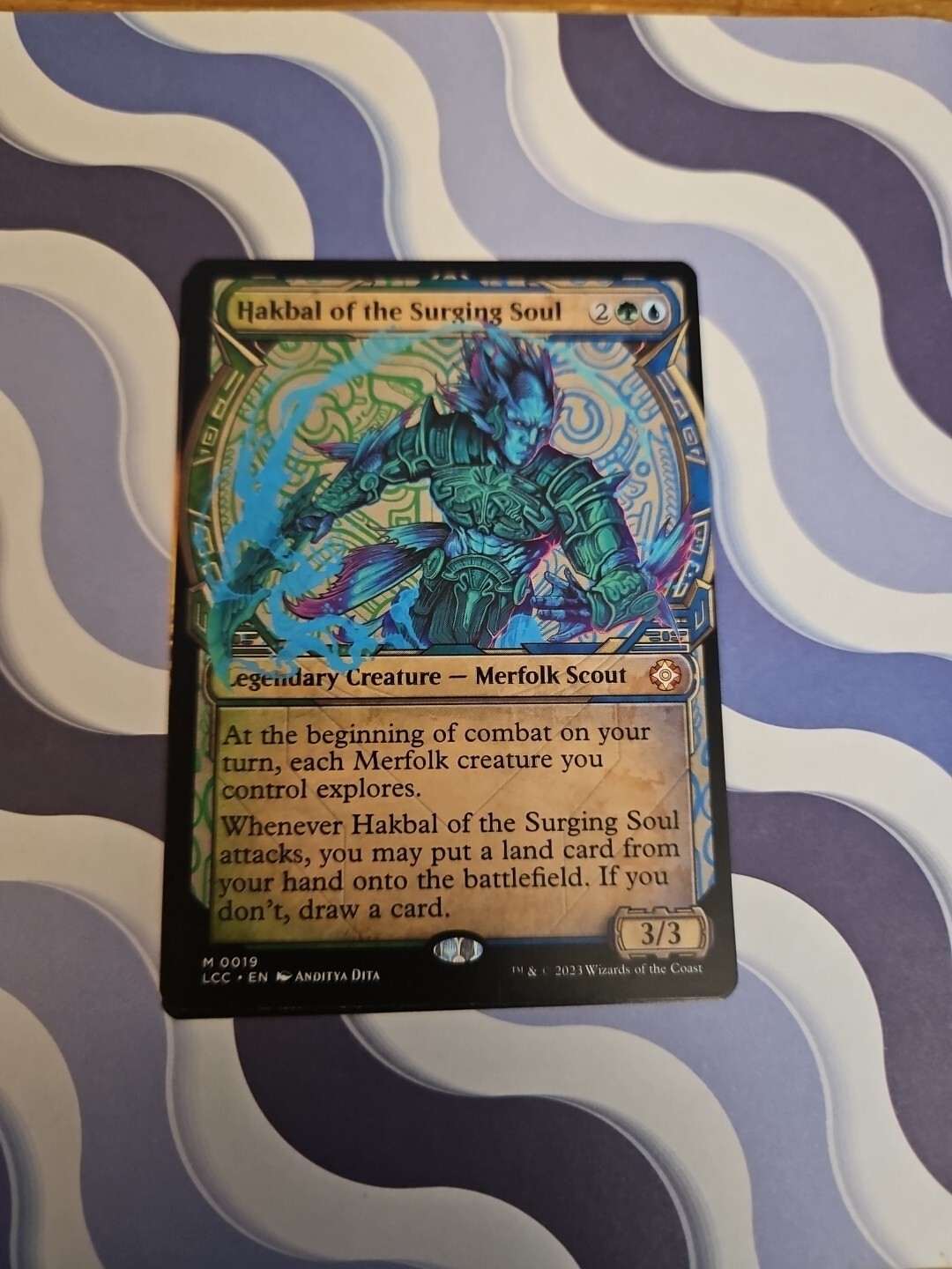 MTG Hakbal of the Surging Soul Lost Caverns of Ixalan Commander 0019 ...