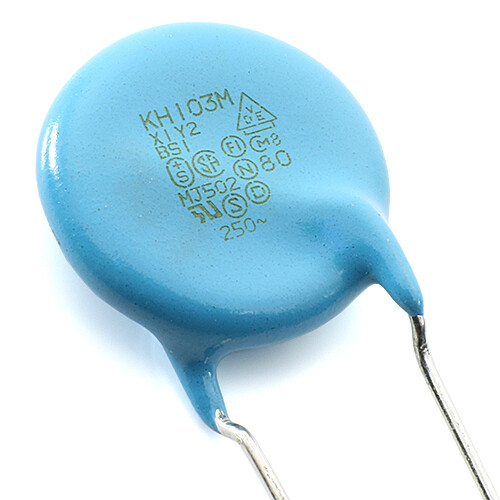 [100pcs] DE2F3KH103MA3B 10nF 250Vac Class X1 R10.16 | eBay