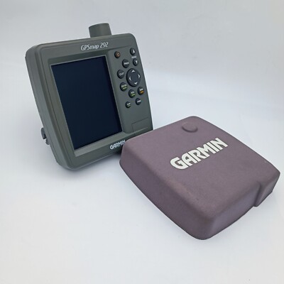 GARMIN GPSMAP 292 Color Chartplotter w/ Sun cover Mount NMEA0183 ...