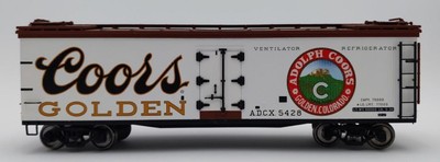 Atlas 8141-6 O Scale Coors 40' Wood Reefer Car #5428 (2-Rail) EX | eBay