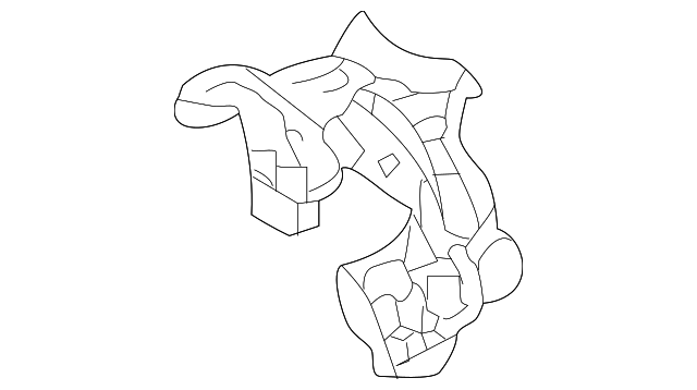 Genuine Mercedes-Benz Tailpipe Extension Bracket 2538850140 OEM for ...