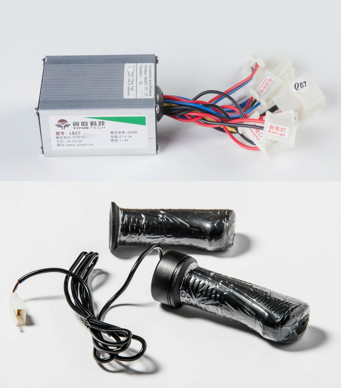 250 Watt 24 Volt speed controller & Hand | Grelly USA