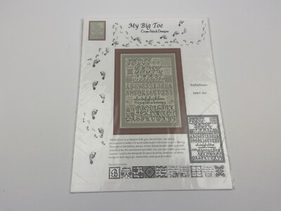 My Big Toe Designs Reflections Counted Cross Stitch Pattern Religious ...