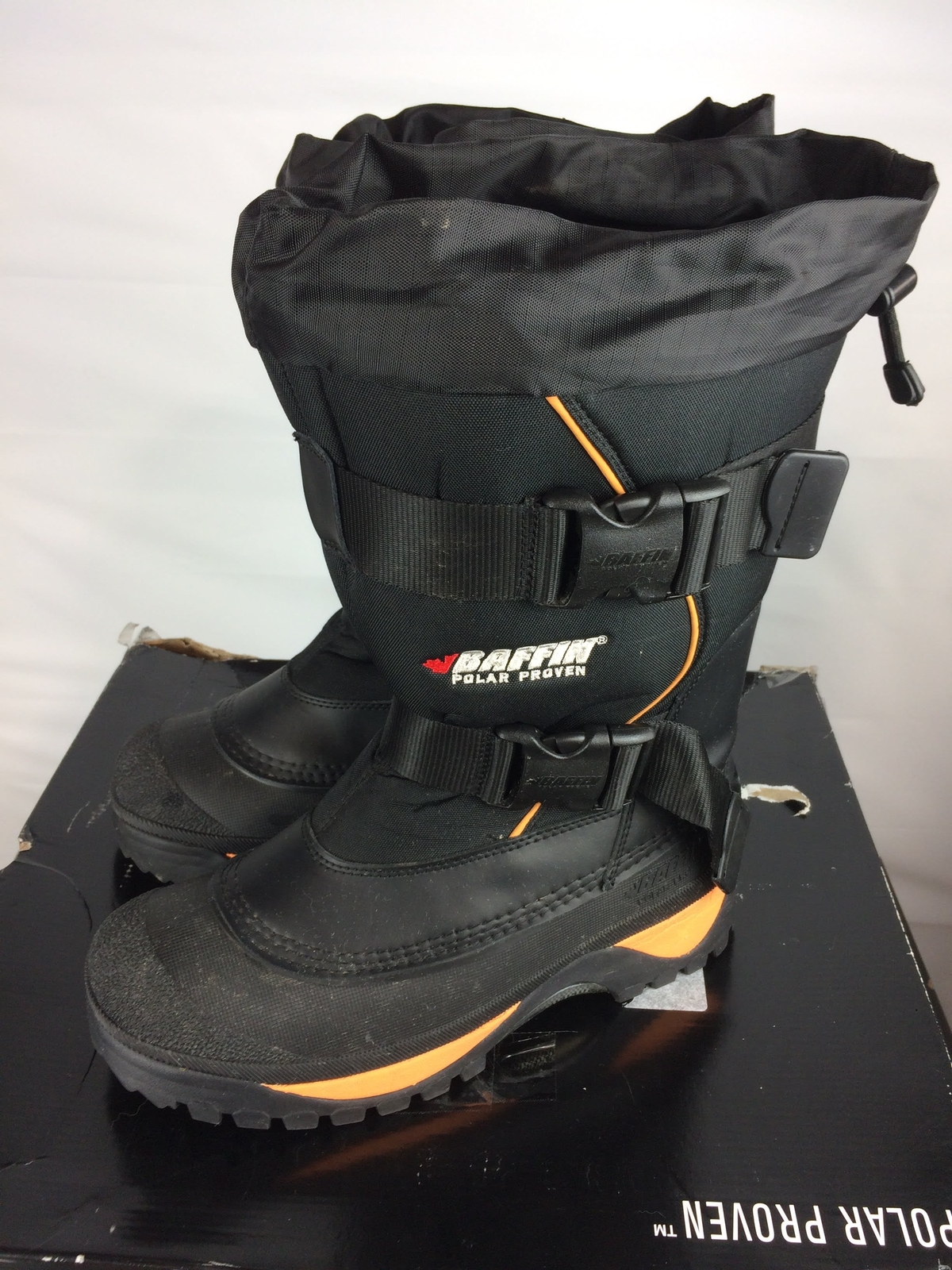 Excellent Baffin Wolf Men's Winter Boots, Black/Exp Gold, M11 | eBay