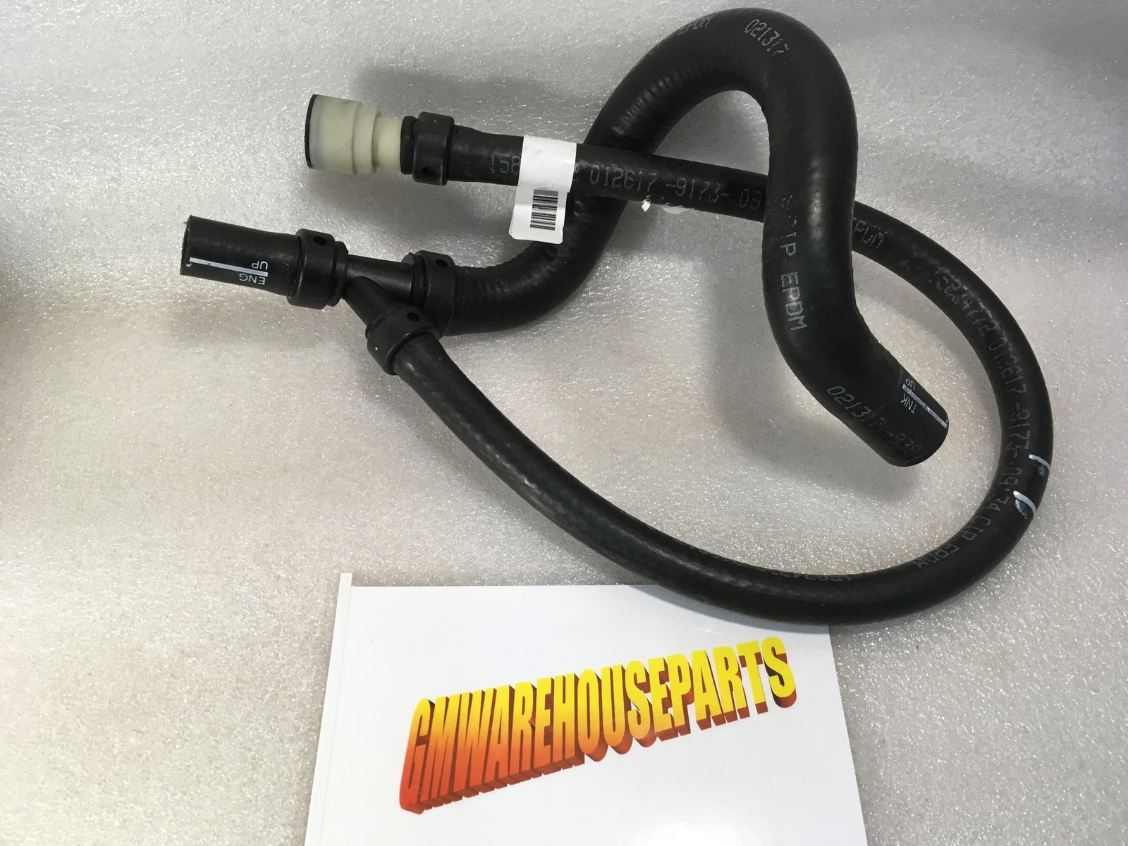 2008-2013 SILVERADO SIERRA RADIATOR SURGE TANK HEATER HOSE NEW GM ...