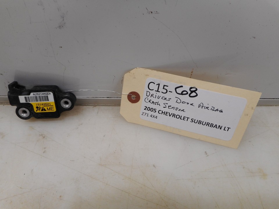 2005 CHEVY SUBURBAN Z71 DRIVER DOOR AIRBAG CRASH SENSOR | eBay
