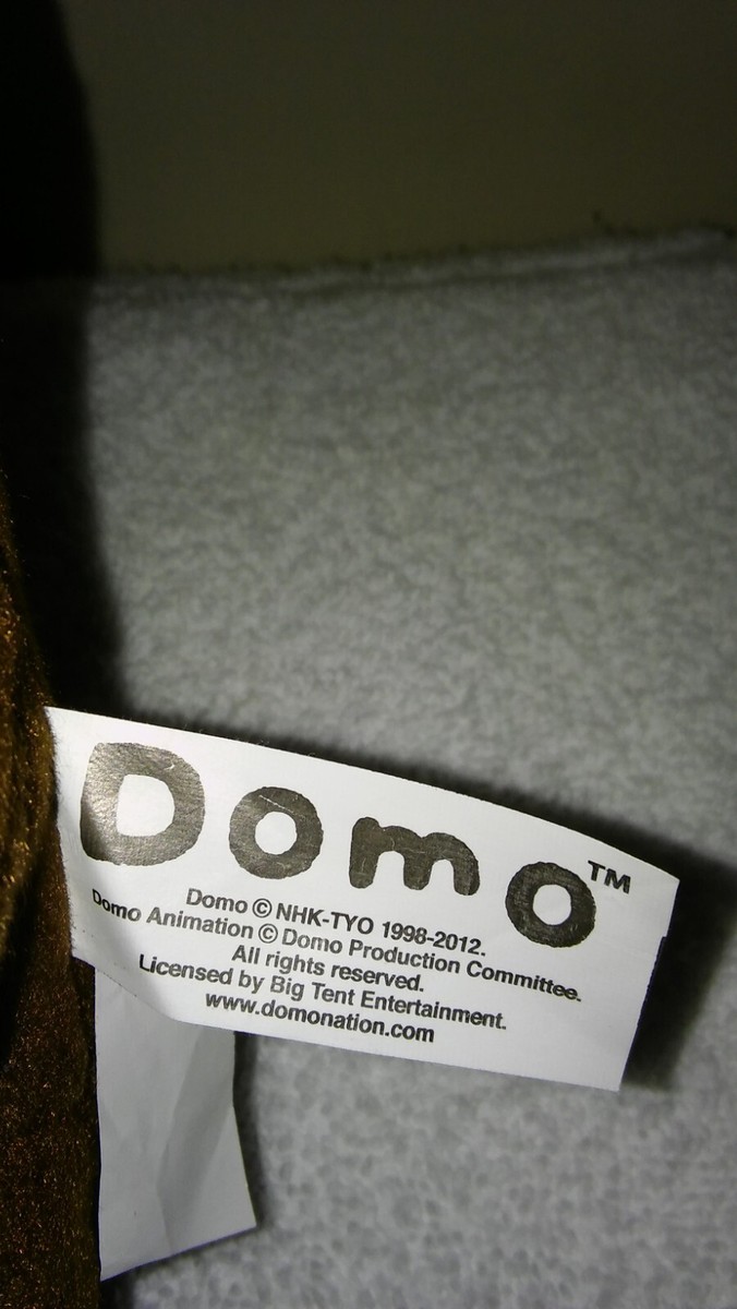 Nerd Domo NEW ~ BROWN NERD DOMO 7" INCH With Glasses & Bow Tie PLUSH