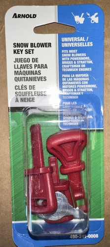 Arnold, Universal Snowthrower Key Set | eBay