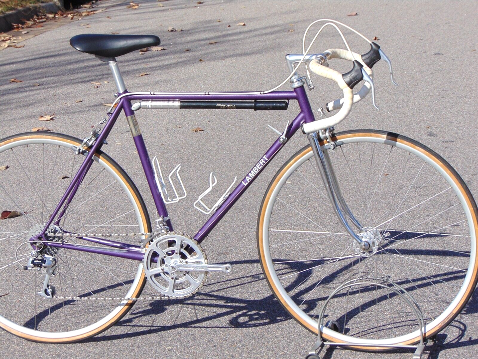 Lambert Aerospace Pro Road Bike Handmade English Campagnolo 55cm! | eBay