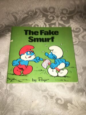 1981 mini storybook The Fake Smurf by Peyo | eBay