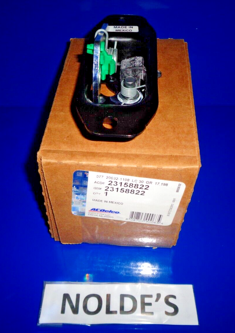 NEW GM OEM TAILGATE- LOCK OR ACTUATOR LATCH RELEASE- GM 23158822 DS513 ...