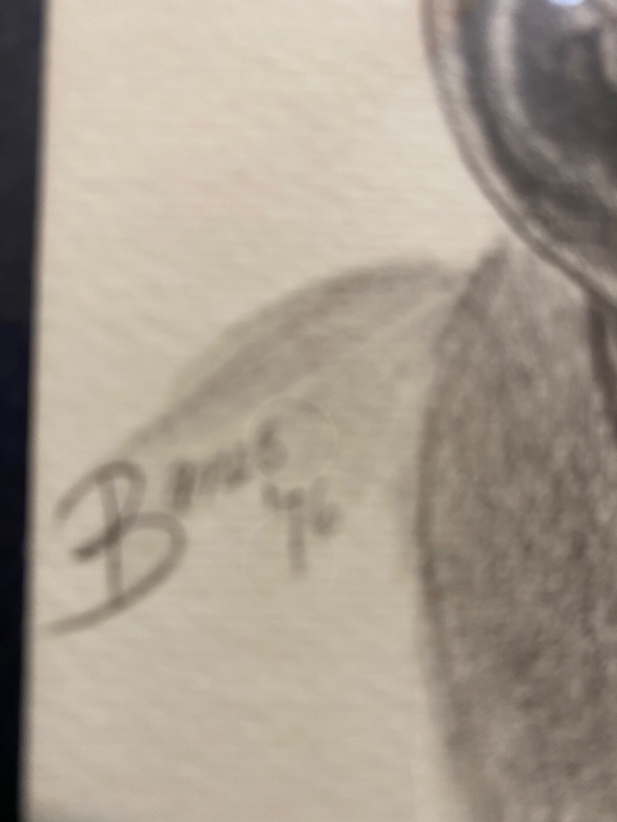 Banse Lithograph “Clark Gable”by Glen Fortune Banse 1976 Framed9X12 ...