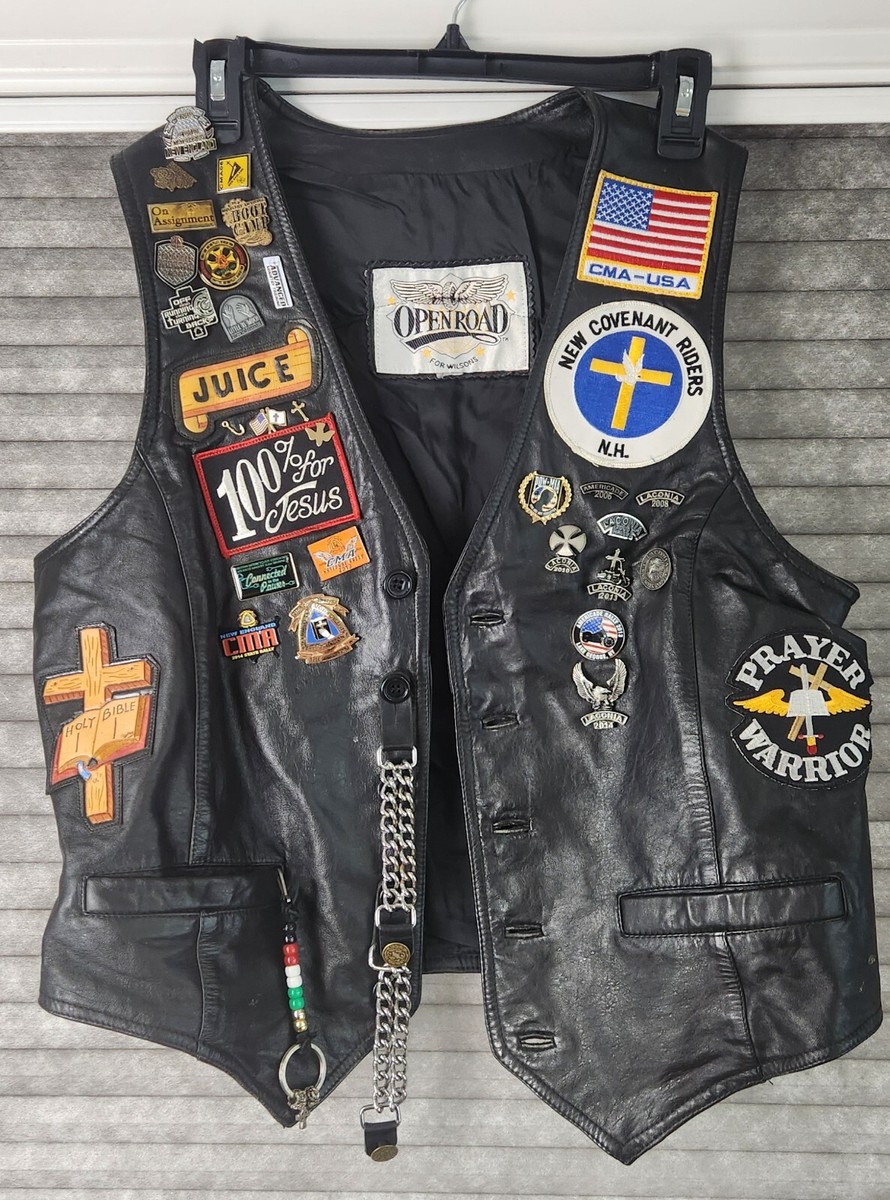 Christian Patches For Leather Vest I Am A Simple Man Motorcycle Vest I