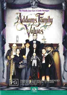 Addams Family Values (DVD, 1993) FAST! FREE! POSTAGE! AUS!🍿 ...