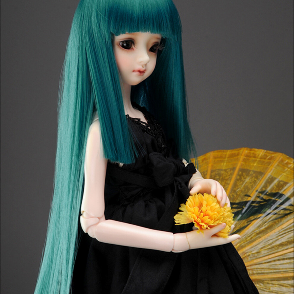 Dollmore 1/4 BJD MSD Zaoll Luv (7-8) inch Cleopatra Long Wig (P.Blue ...