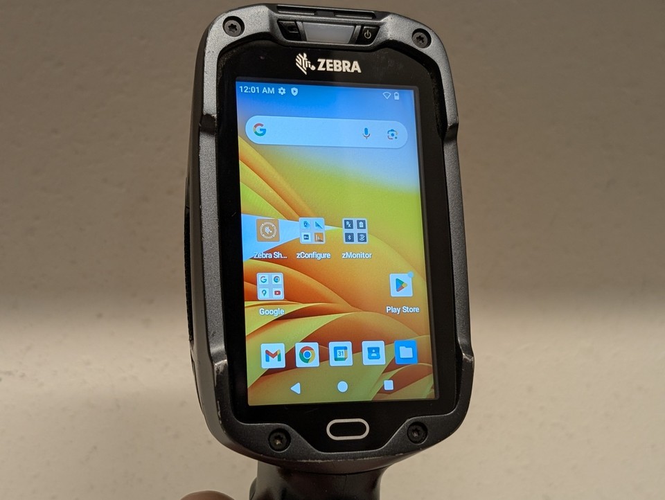 Zebra TC8300 Android Barcode Scanner, Android 14 + 2 BATTERIES ...