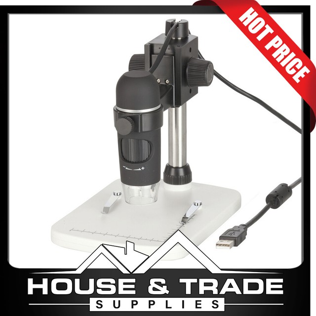 DigiTech 5mp USB 2.0 Digital Microscope Professional Stand QC3199 for ...