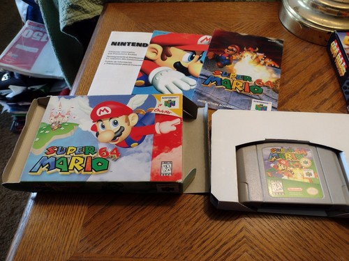 Super Mario 64 (Nintendo 64, 1996) 791259928299 | eBay